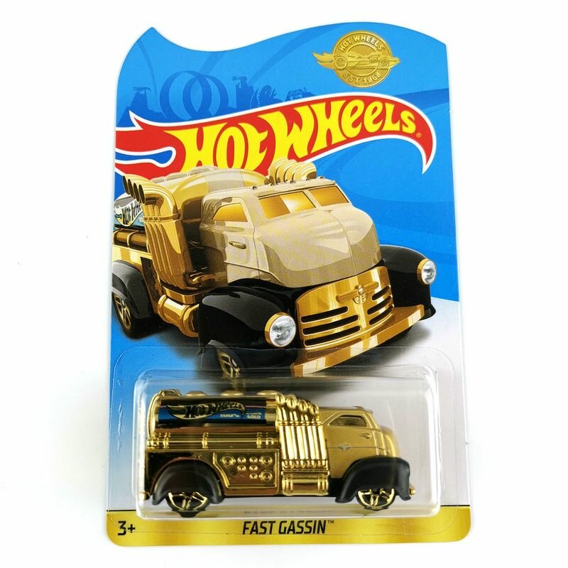 Машинка Mattel Hot Wheels 2020 C4982-Fast Gassin Gold Edition