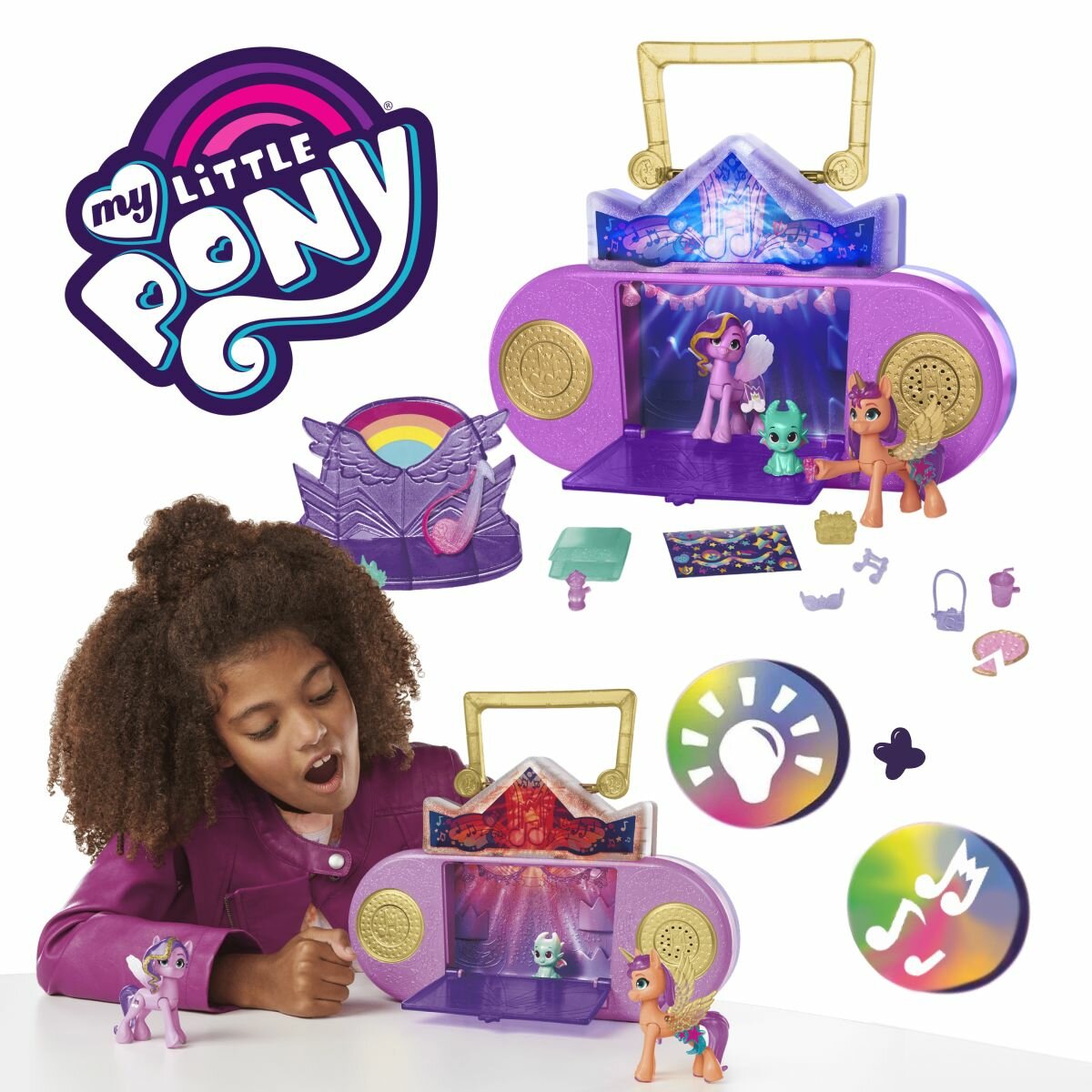Музыкальный игровой набор My Little Pony F38675L0 с фигурками (звук, свет) Май Литл Пони