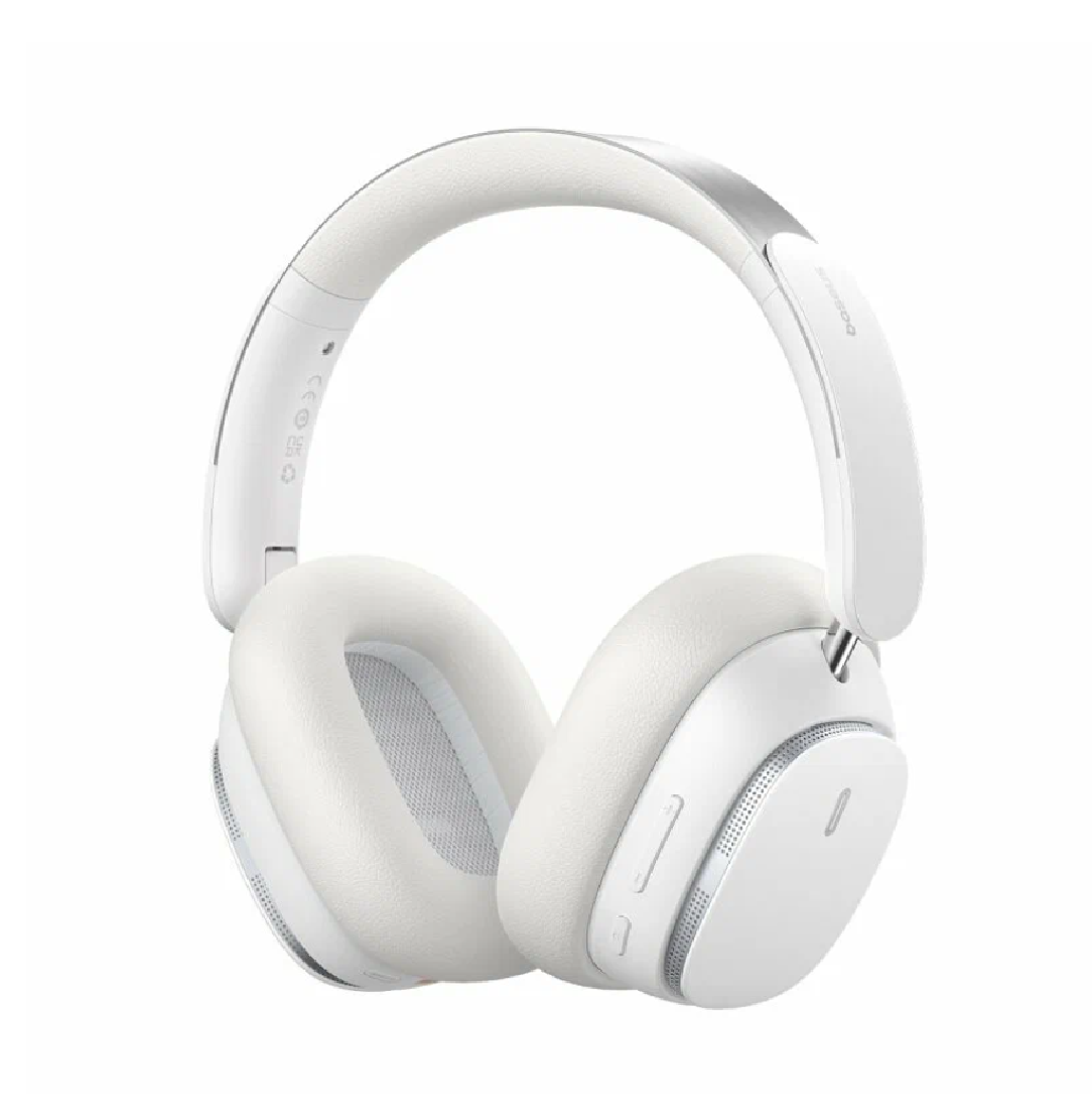 Наушники Baseus Bowie H1 Pro Noise-Cancellation Moon White время работы до 80ч. (A00050601213-00)