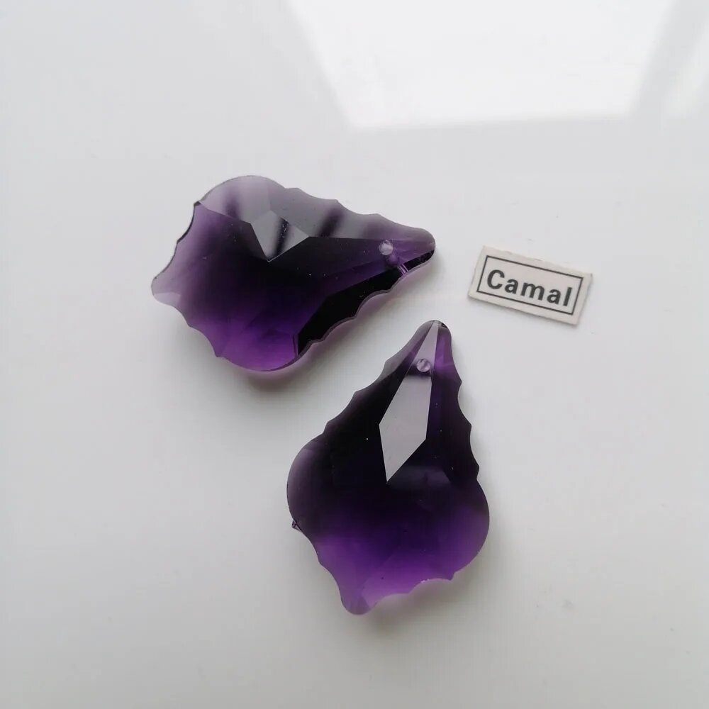 Camal Фиолетовые подвески кленовый лист