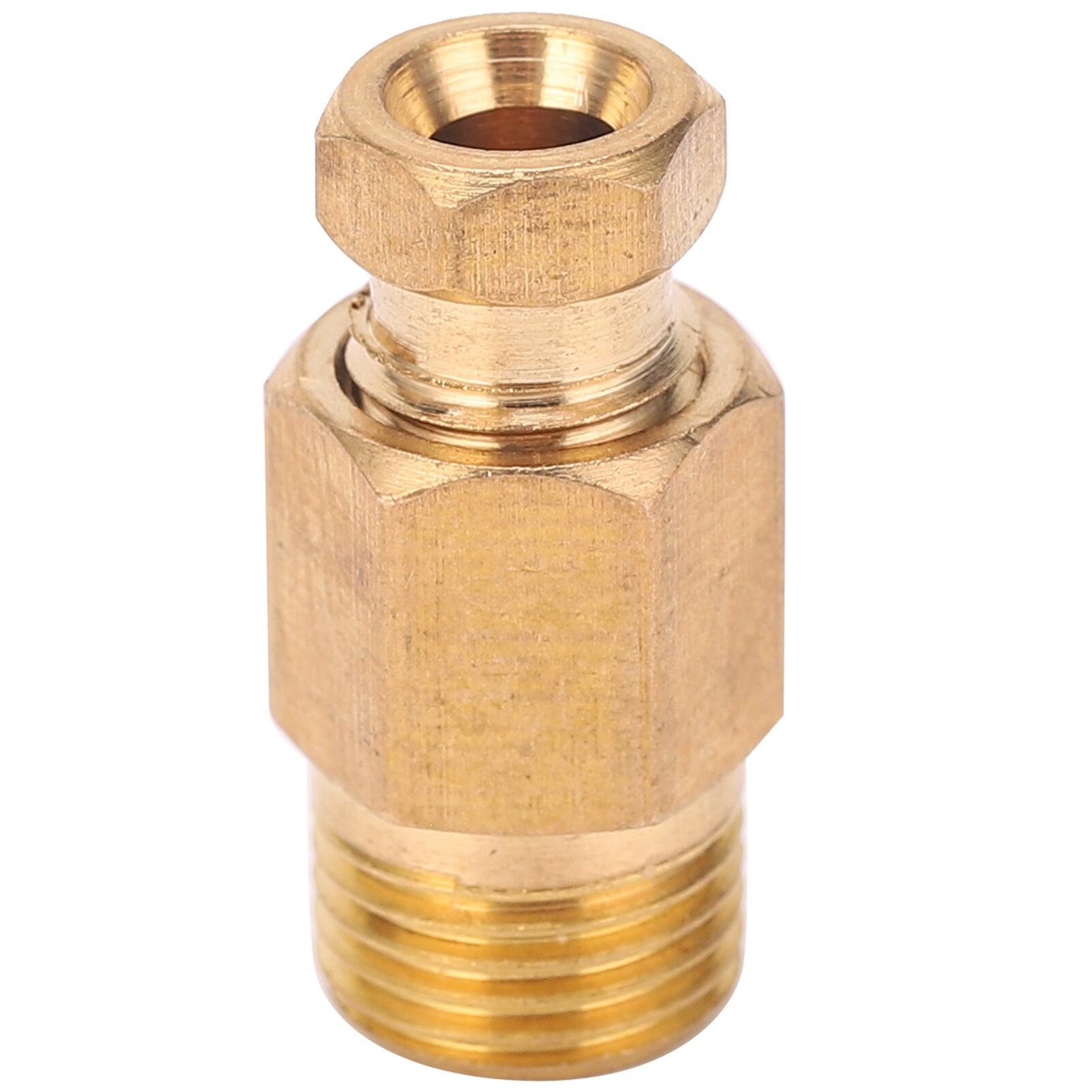 Латунный соединитель для маслопроводов, прямой переходник для нейлоновых, медных и алюминиевых труб PD418