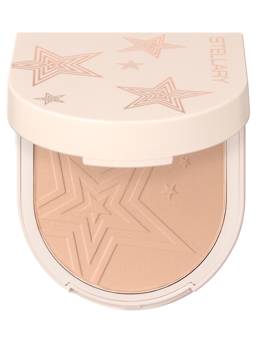 Пудра для лица Stellary Компактная сатиновая тон 03 теплый бежевый