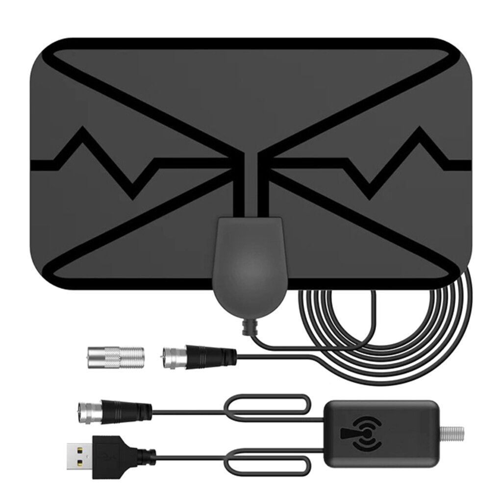 Увеличенные Телевизионные Антенны с охватом 250 км Захватывают сигнал Телевизора с разрешением 1080P