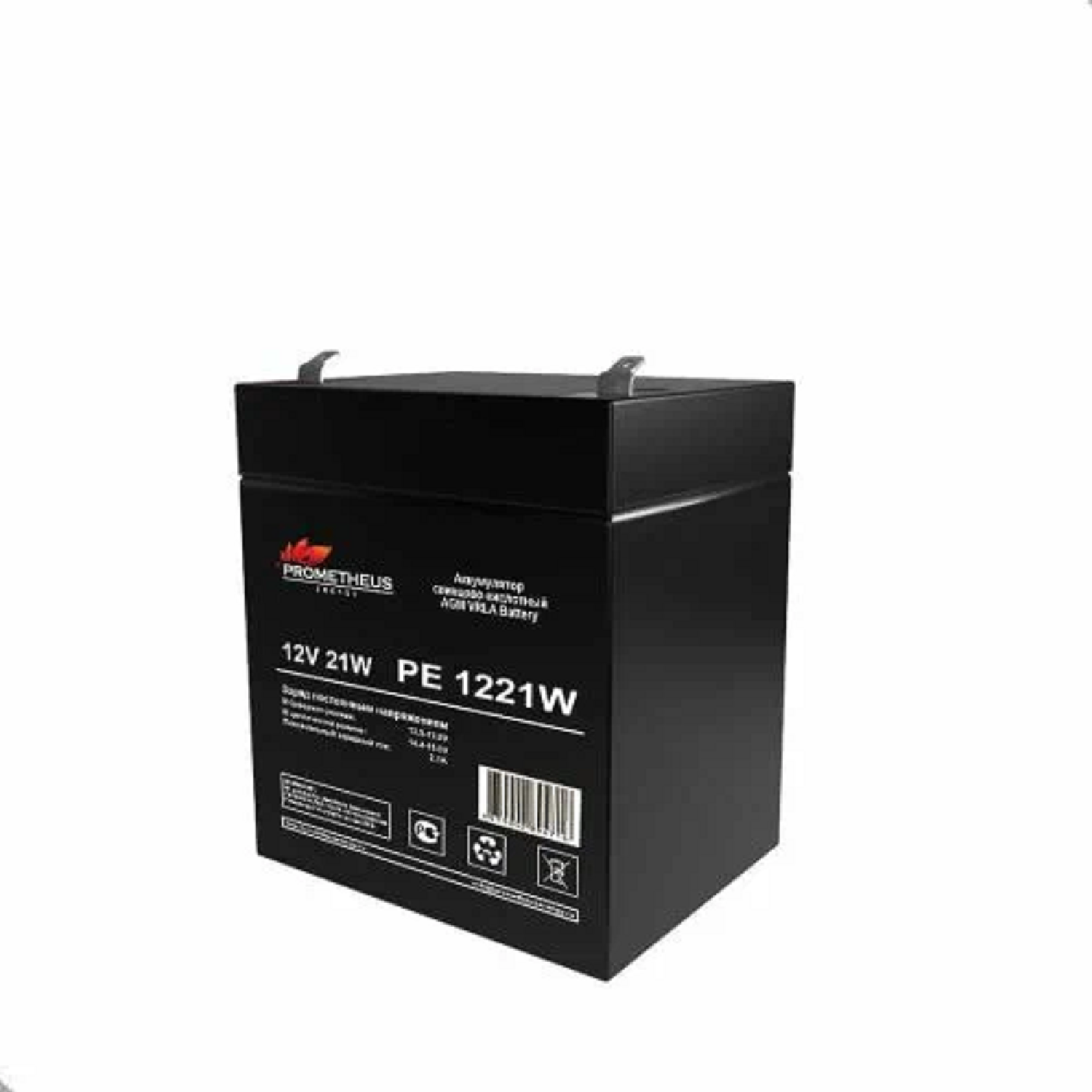 Батарея для ИБП PROMETHEUS ENERGY PE 1221 W 12В 5Ач черный цвет
