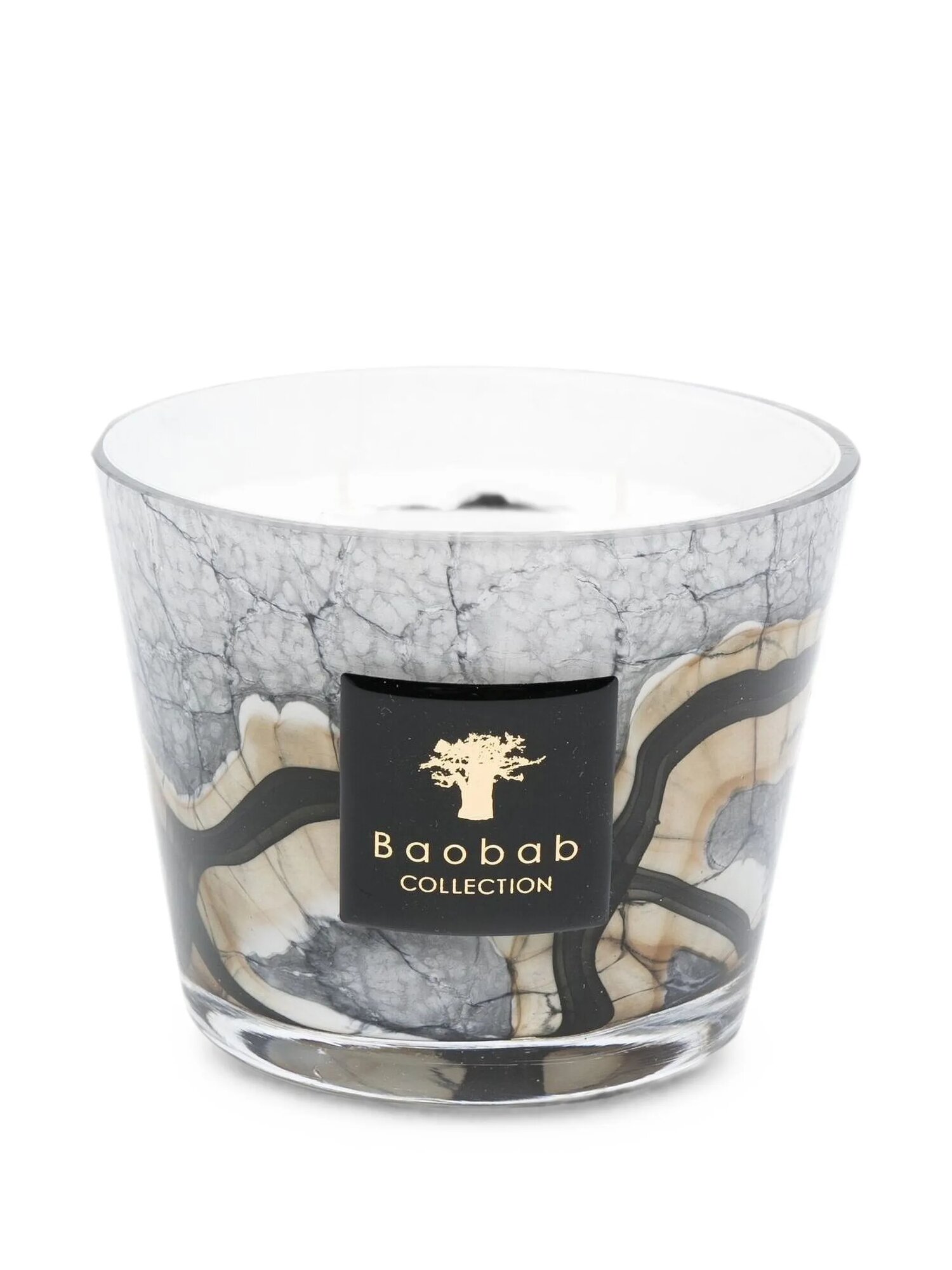 Свеча Stones marble, OneSize , серый