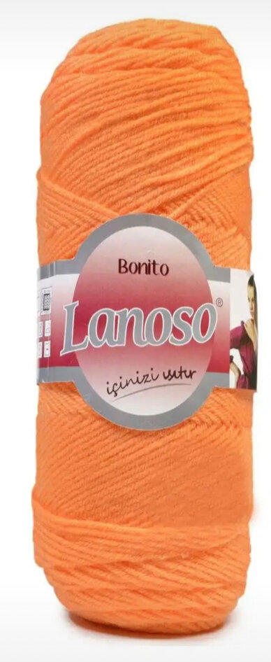 LANOSO Bonito 49% шерсть 51% акрил;100гр-300м(2 мотка)