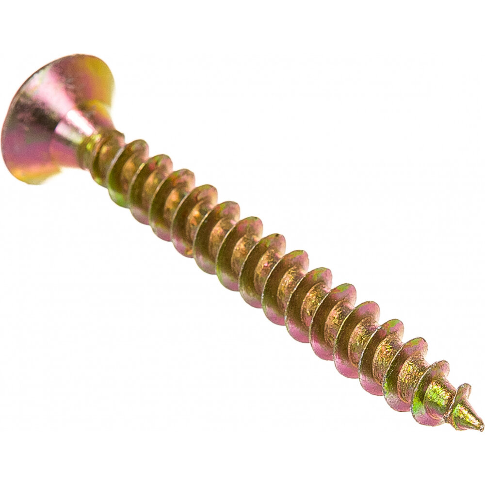 Саморез креп-комп желтый цинк POZY 6х50 200шт жд650ф