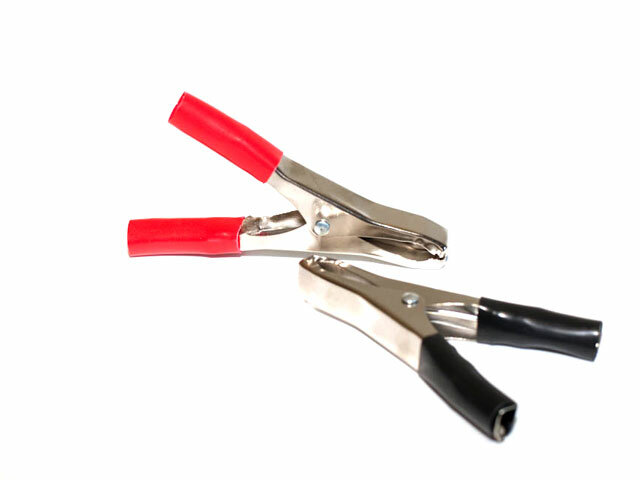 Клемма-зажим крокодил 50А, 100мм (2шт)