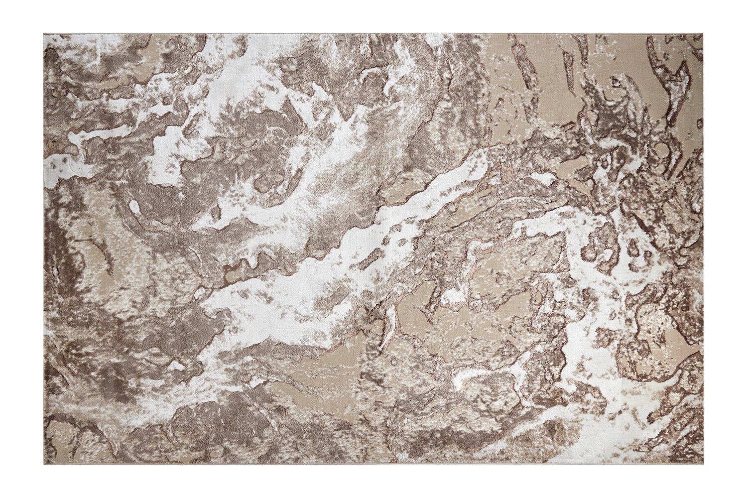 Ковер на пол Hoff Faber, 80х150 см, прямоугольный, полиэстер, цвет бежевый