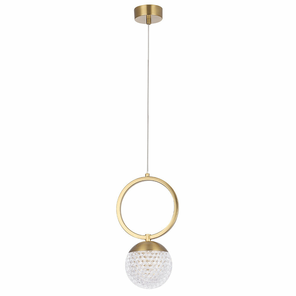 Подвесной светильник Crystal Lux CAROLINA CAROLINA SP1 V1 BRASS