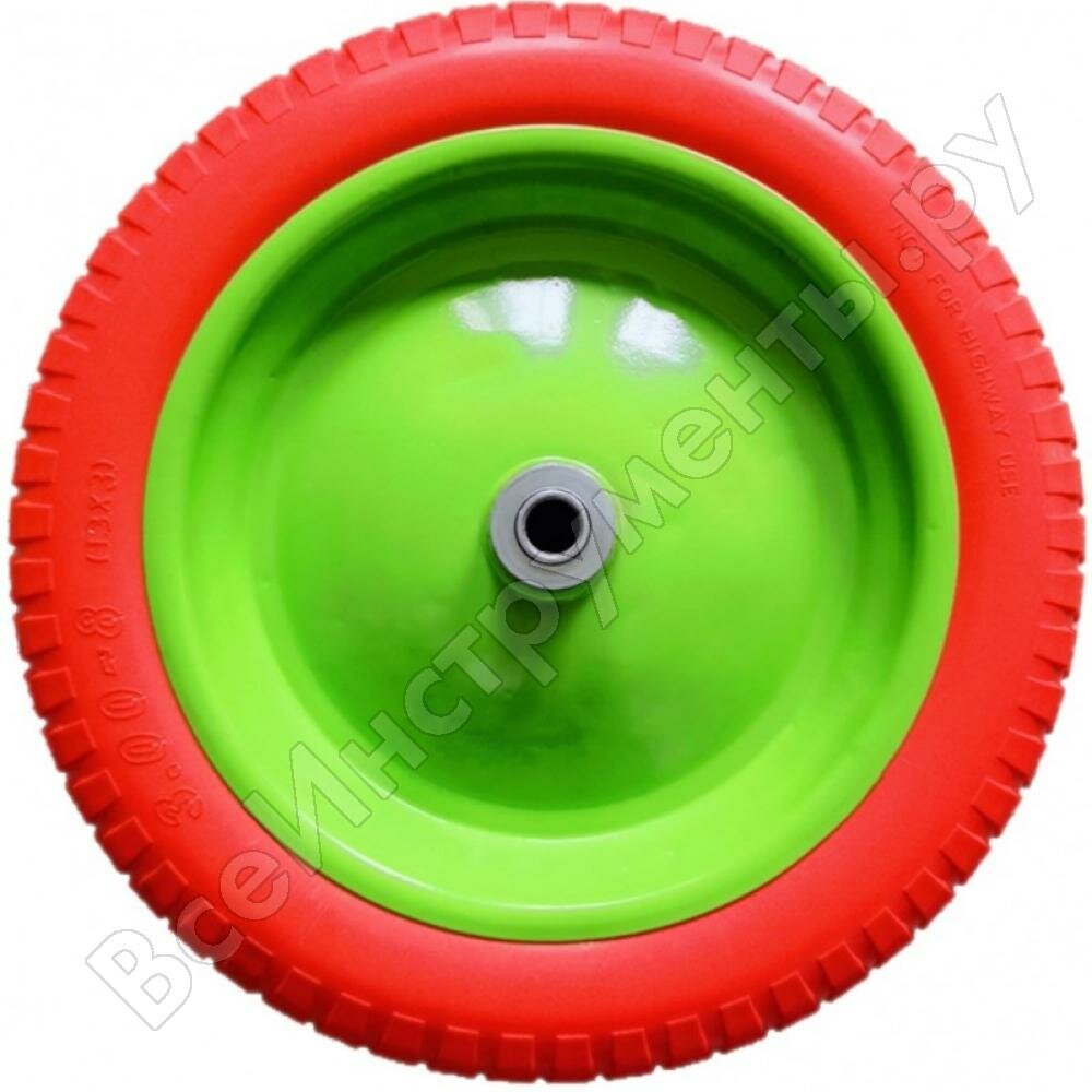 Колесо полиуретановое 3.00-8 (80 мм; 20 мм) СИБРТЕХ 689795, для использования самых жестких условиях