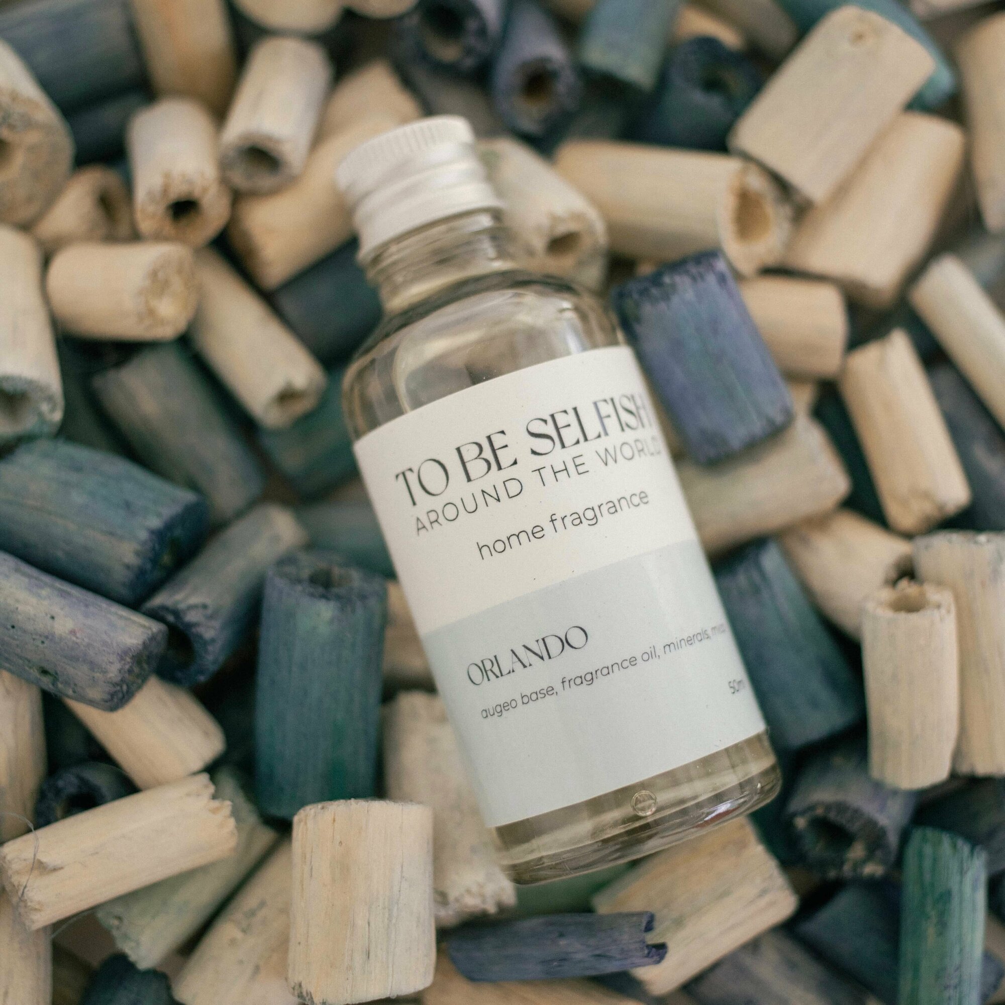 Диффузор для дома to be selfish "Orlando" с ароматом молочного коктейля, 50 мл