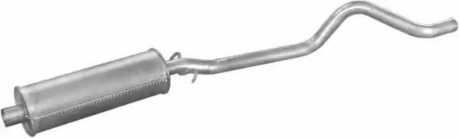 Глушитель средняя часть Opel Kadett 1.2, 1.3 84-86 Polmostrow арт. 1724