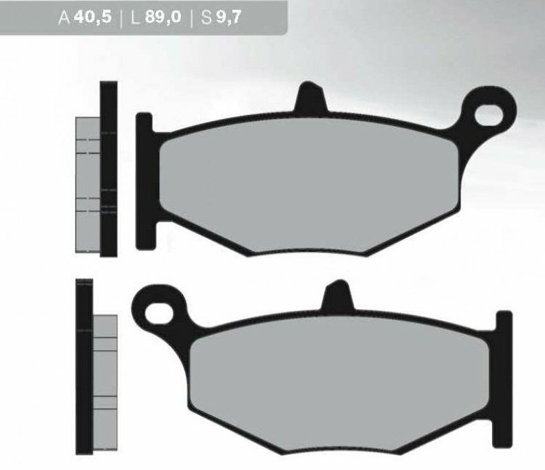 Колодки тормозные Brenta FT4131 (FDB2213 ST)