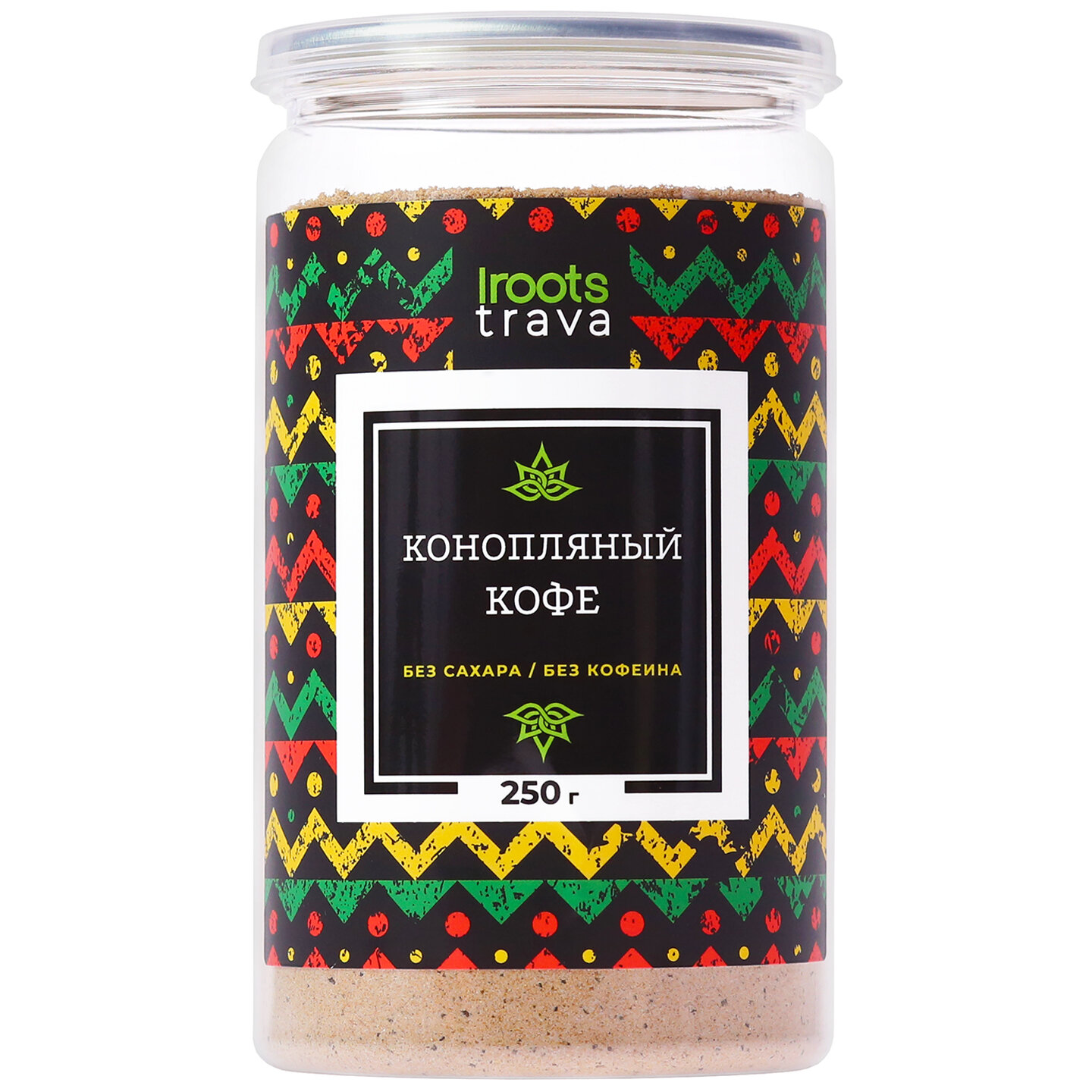Кофе Конопляный, без кофеина 250 гр - "iROOTS TRAVA"