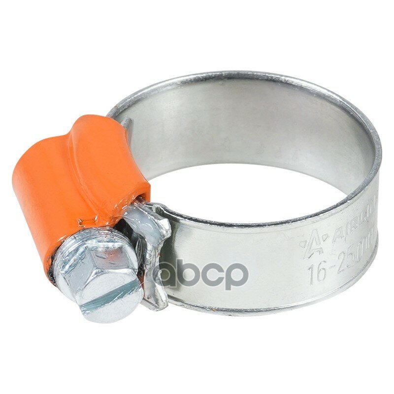 Хомут 16-25/11,7 мм, червячный, усиленный, W1 (оцинк.), 1 шт. AIRLINE AHC-S-07 AIRLINE арт. AHC-S-07