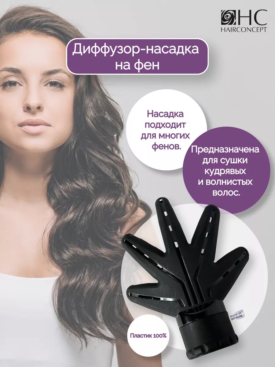 Диффузор-насадка на фен