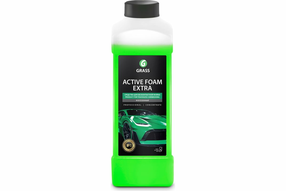 Grass Active Foam Extra 1 л активная пена для мытья автомобиля и очистки кузова 700101