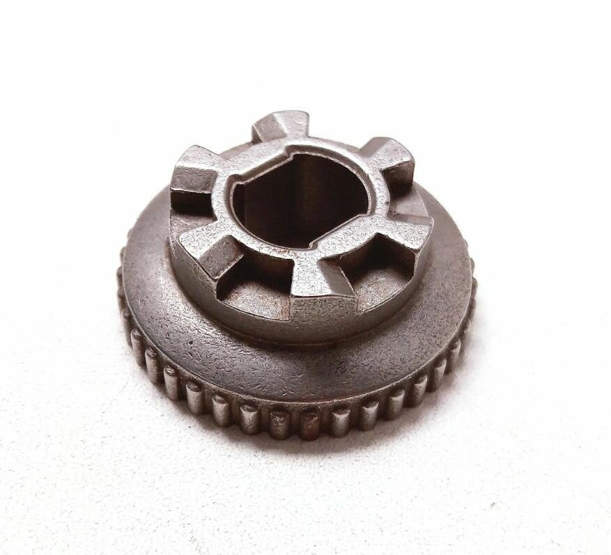 Храповик / Полумуфта для цепной пилы Sturm CC9920, Stern CS405N, HomeLite CWE1814 CWE2016, Энэргомаш ПЦ99200, Blau Craft и пр. 6 зубов (Dвн. 12x9мм, Dнар. 35мм, H 13мм)