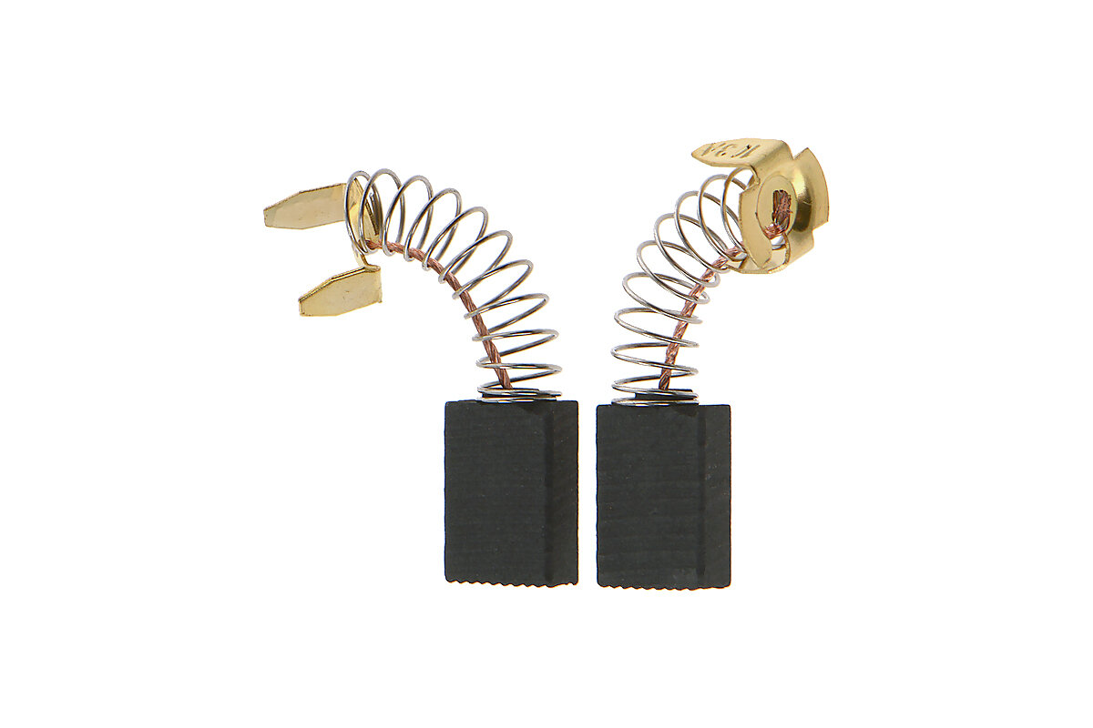 Щетки угольные 6x10x14 (пружина, пятак-уши, автоотключение)181038-5 для молотка отбойного Maktec MT860