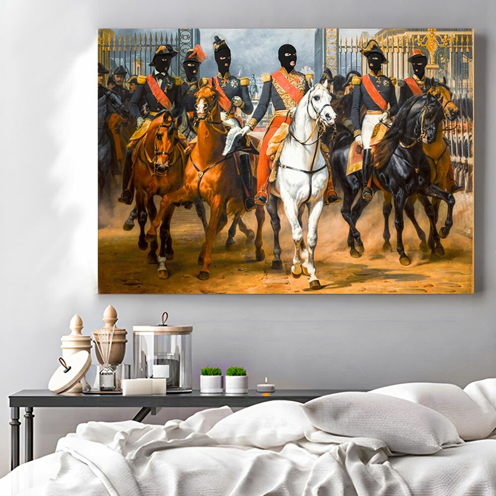 Картина на стену для интерьера от бренда Pechat Vip из категории Эволюция шедевров 40х50 см.