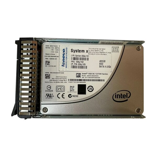 Жесткий Диск Intel SSDSC2BA400G3I 400Gb SATAIII 2.5" SSD
