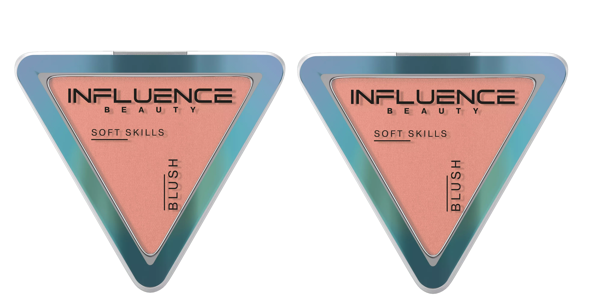 Румяна компактные Influence Beauty Soft skills/Compact blushes тон/shade 02 2 шт