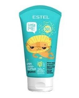 Набор из 3 штук Детский солнцезащитный крем для лица и тела Little Me spf 50 150мл