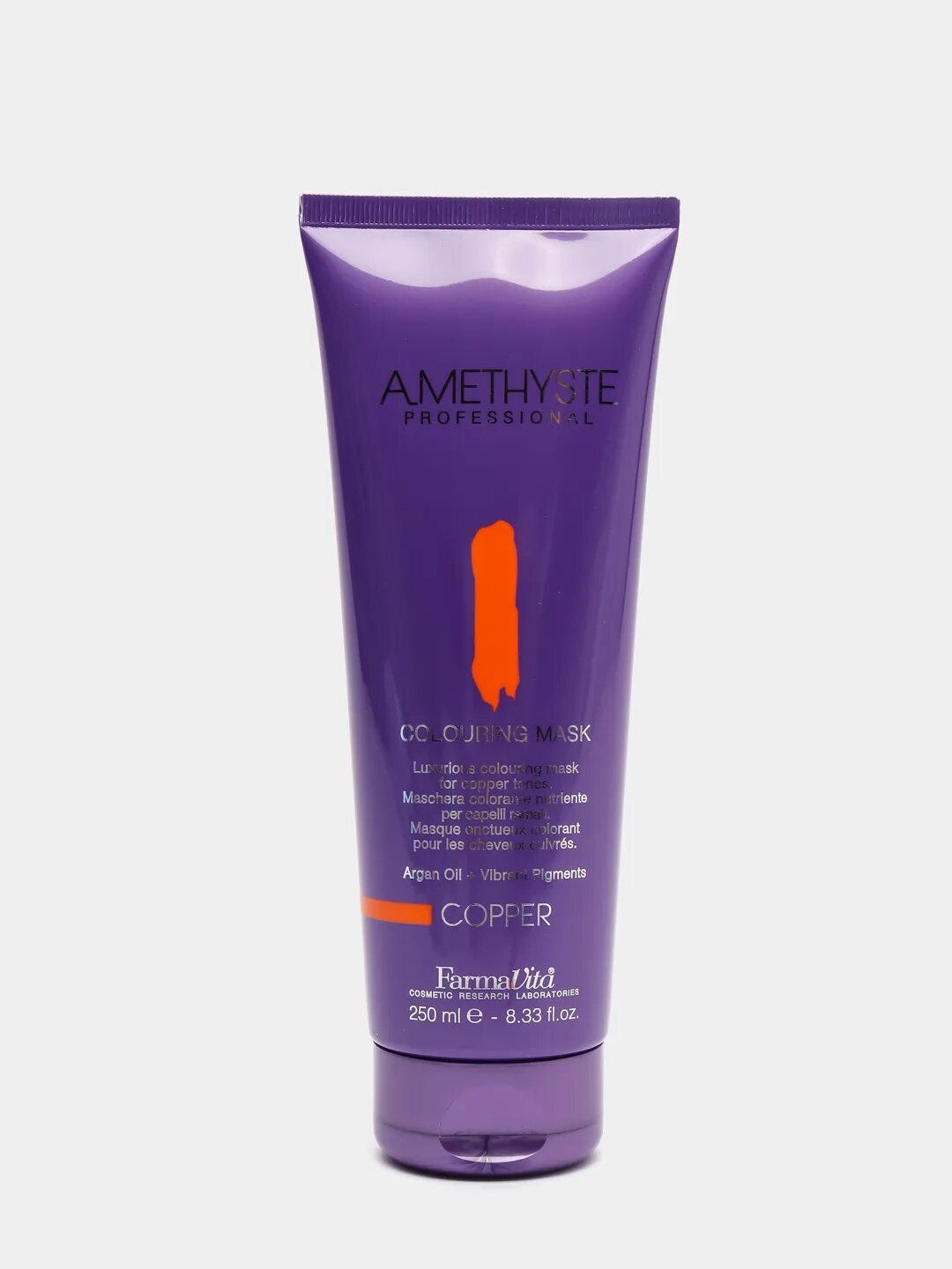 Amethyste colouring mask Copper Оттеночная маска для волос Медь 250мл