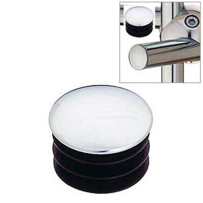 Заглушка комбинированная, декоративная, хром- 10 шт. в упаковке.