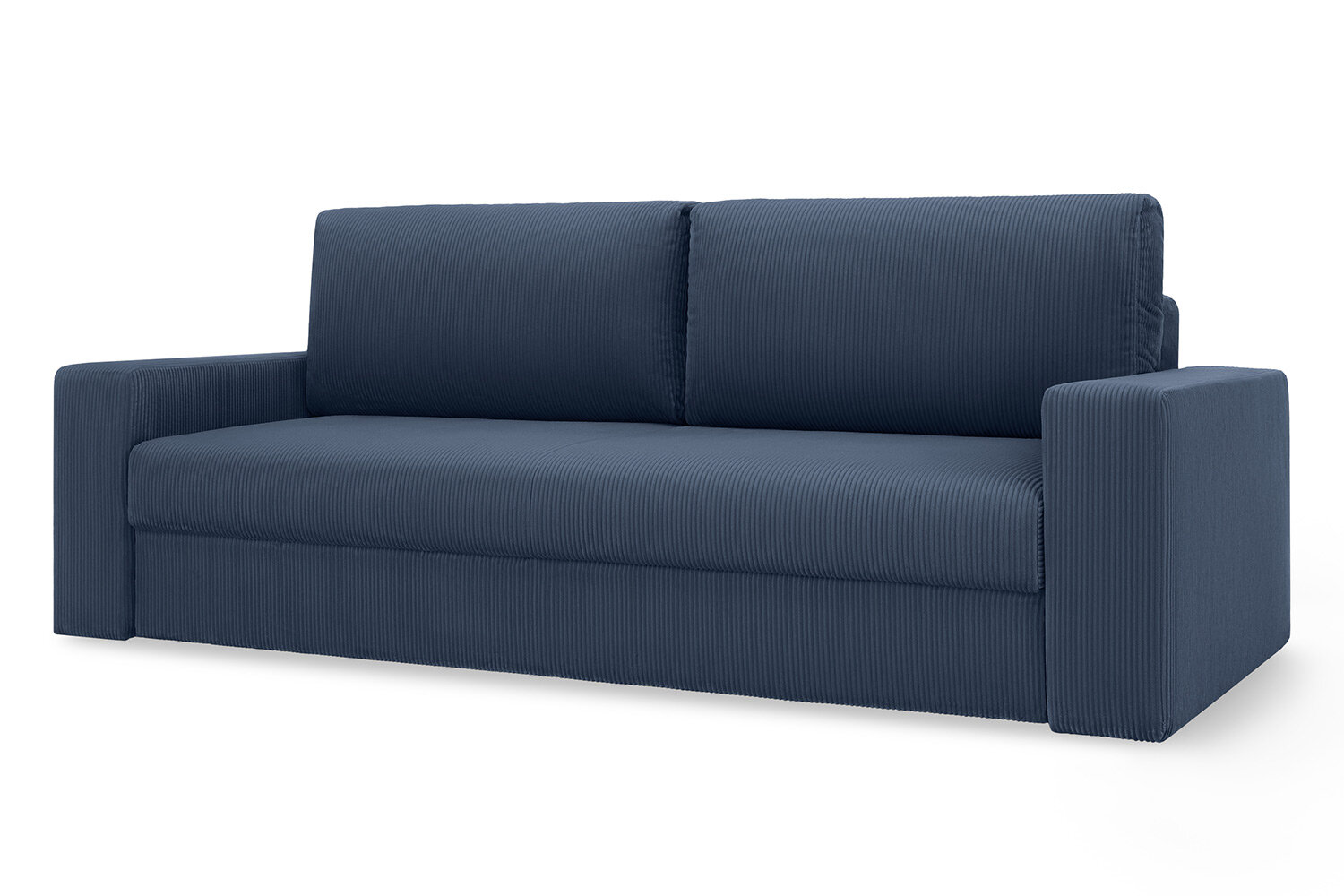 Диван-кровать Hoff Толедо еврокнижка 246х93х117 см, обивка велюр, цвет синий