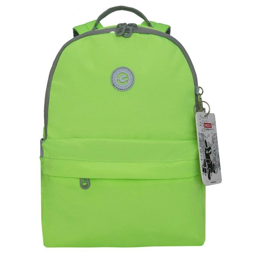 Рюкзак для внешкольных занятий GRIZZLY легкий c одним отделением RO-471-1/4