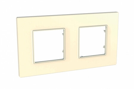 Schneider Electric UNICA Quadro Бежевая Рамка 2-ая MGU2.704.25