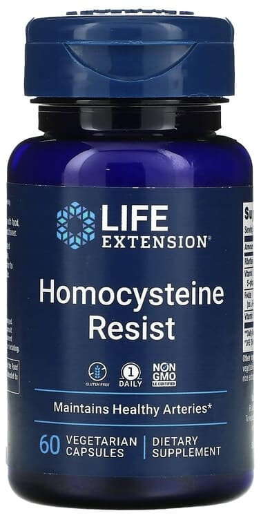 Life Extension Homocysteine Resist 60 капсул