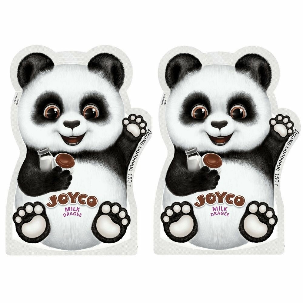 JOYCO Драже Панда, сливочное, 150 г, 2 уп