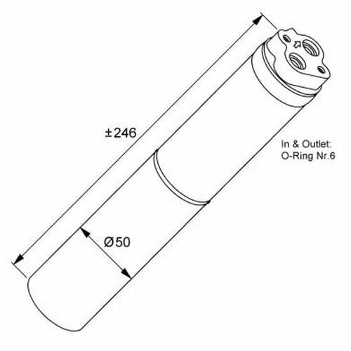 Осушитель кондиционера Nrf 33133