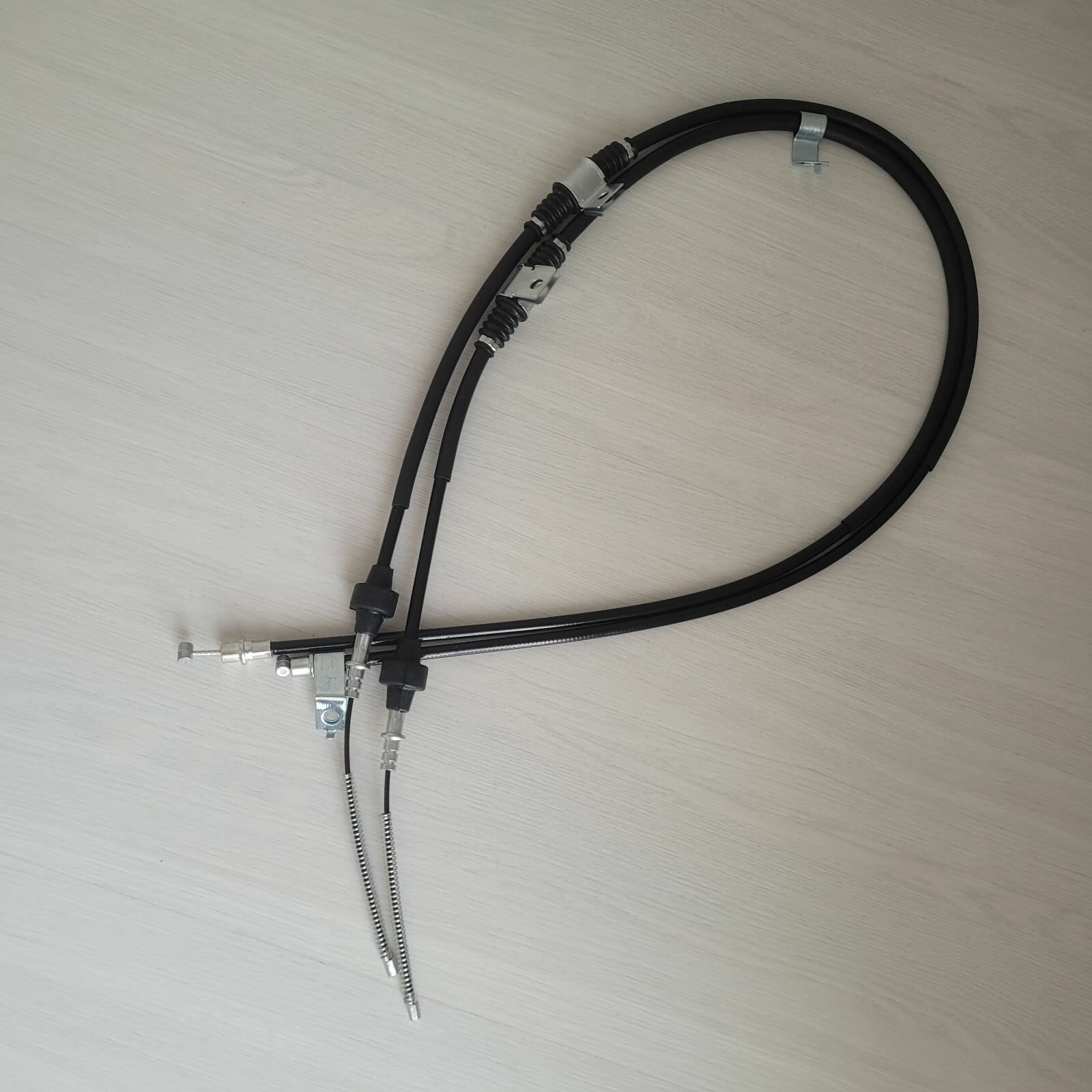 Трос ручника Митсубиси Лансер 10/Mitsubishi Lancer X Комплект (Правый + Левый).