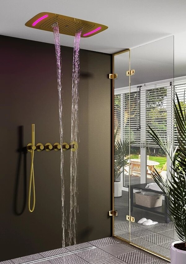 Душевая система Timo Saona золото матовое SX-2319/17SM