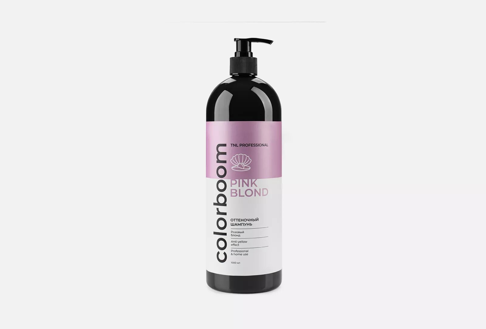 TNL Color Boom Оттеночный шампунь для розового блонда Pink blond 1000 мл