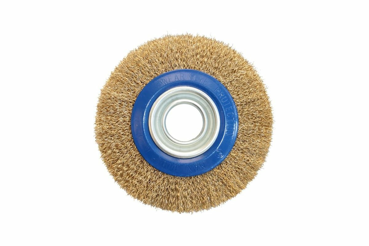 ПРАКТИКА 773-361 Кордщетка для точил 150 мм, абразивная щетка по металлу для станков