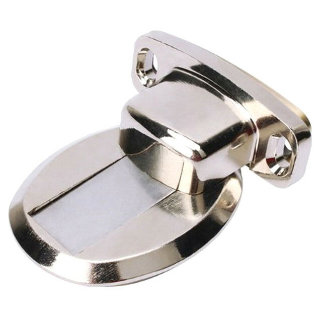 BRANTE магнитный стопор для двери сатиновый никель - надежный дверной аксессуар