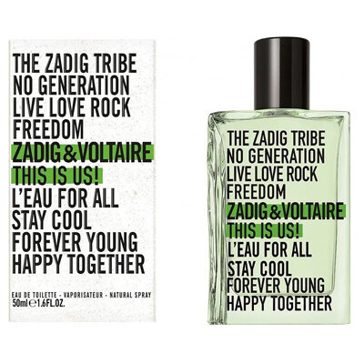 Туалетная вода Zadig et Voltaire This is Us! L'Eau for All 50 мл.