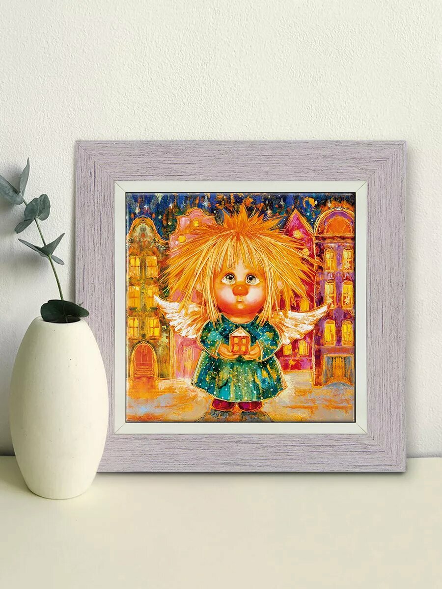 Картина на стену с ангелом