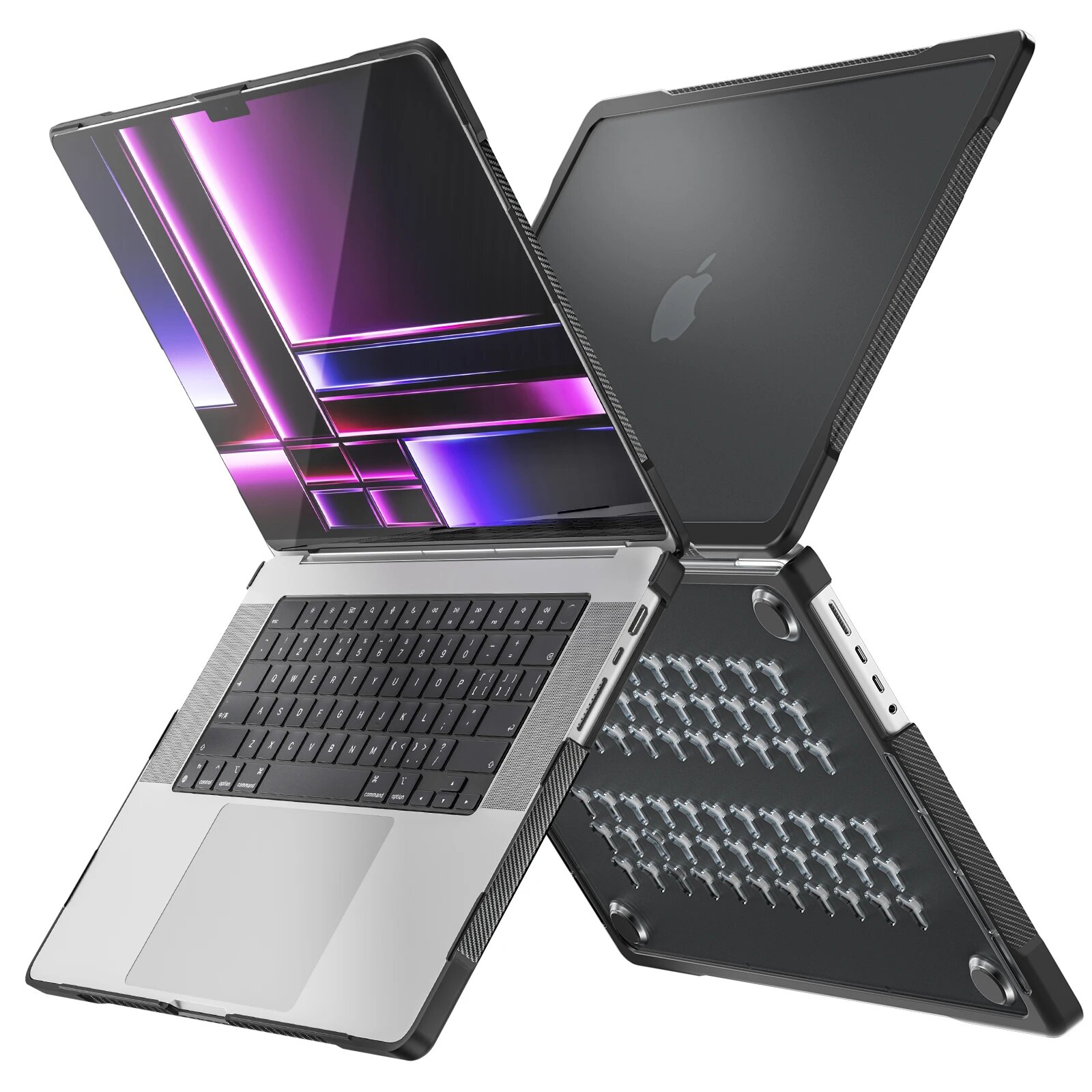 Чехол для MacBook Pro 16 Black-Black