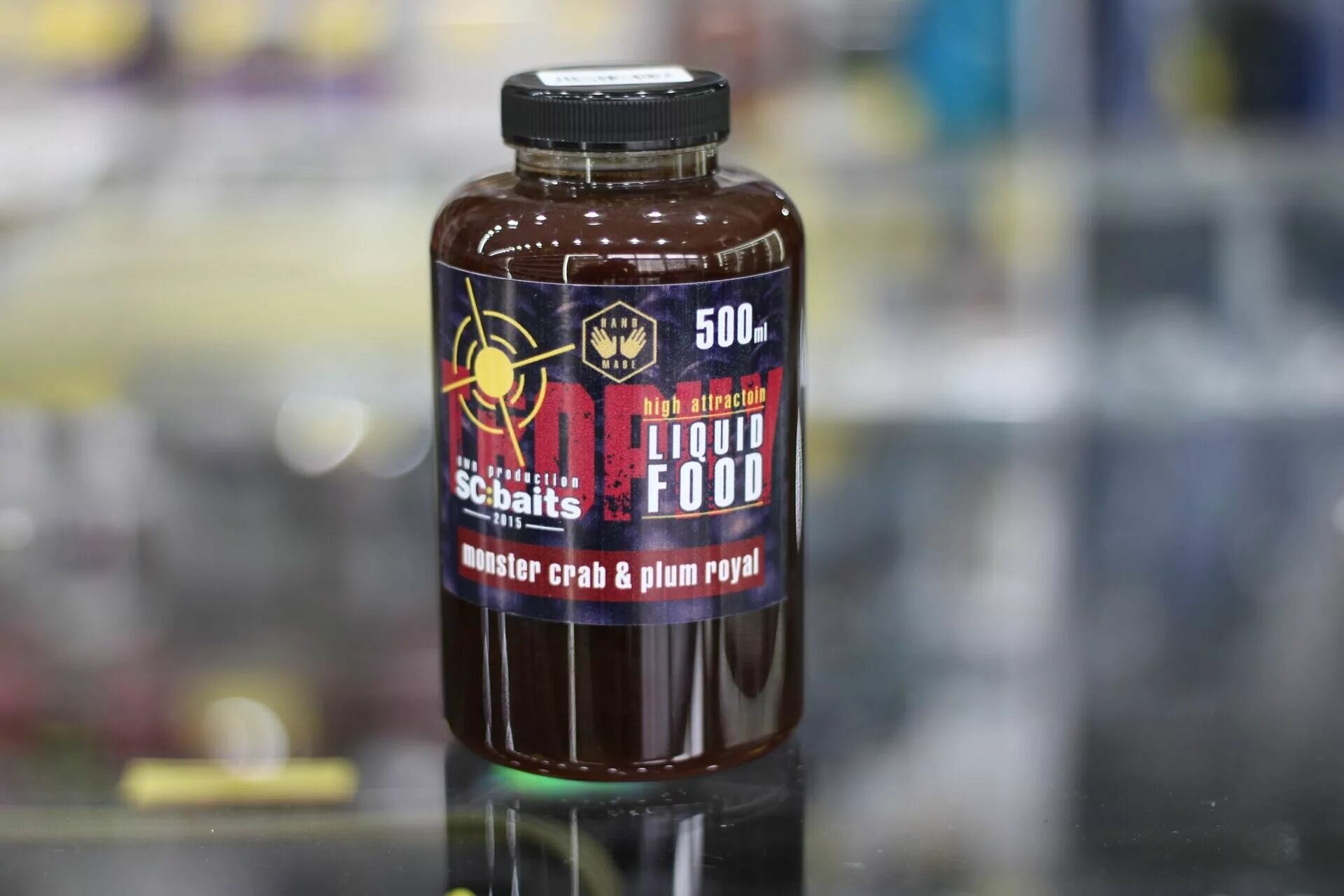 SC Baits Ликвид monster crab/plum royal 0,5л