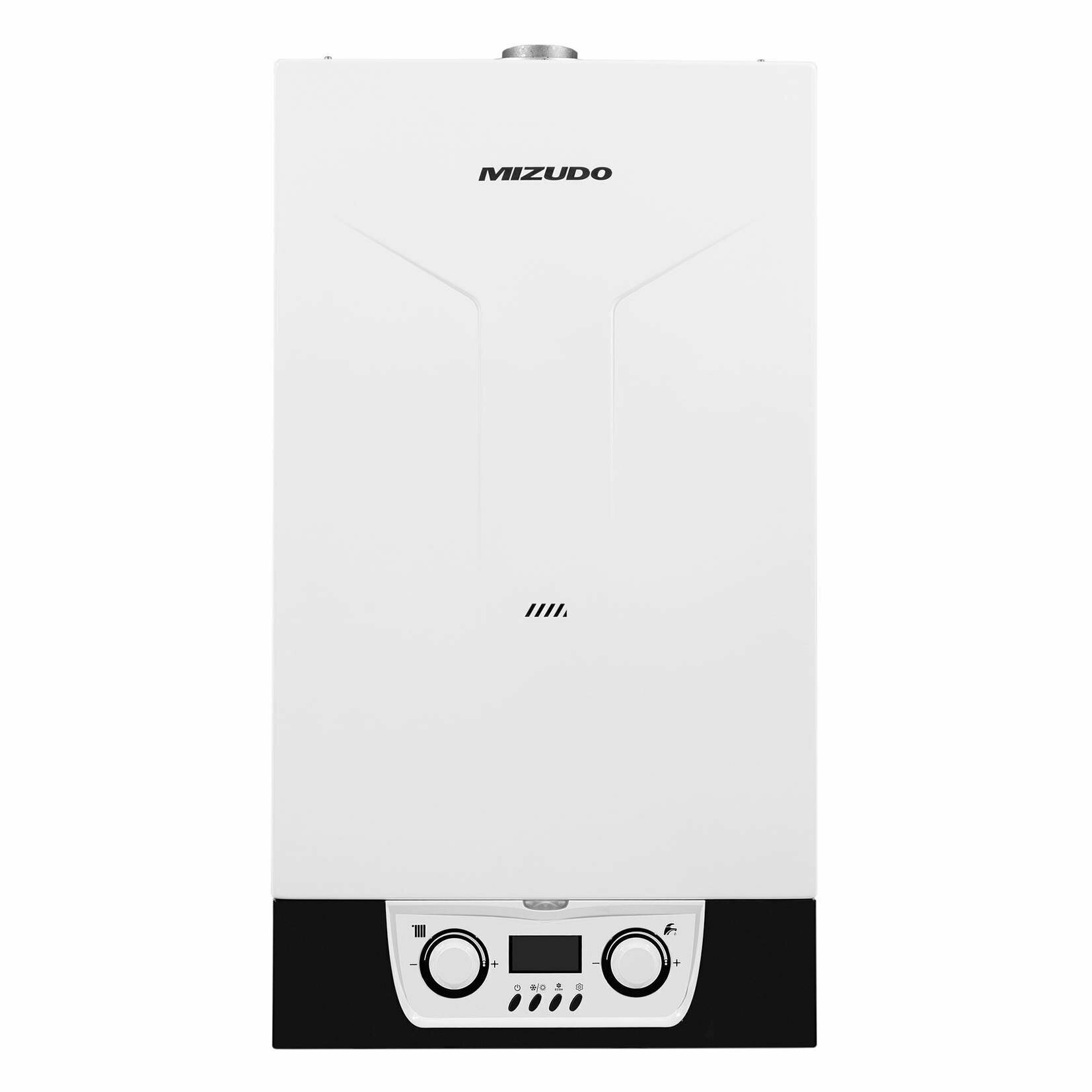 Котел газовый настенный MIZUDO GB M36ТH (36 кВт, одноконтурный) OPT, с трехход. клап, закр. кам. сгор.