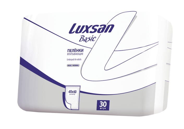 Пеленки Luxsan Normal, 40x60 см, 30 шт.