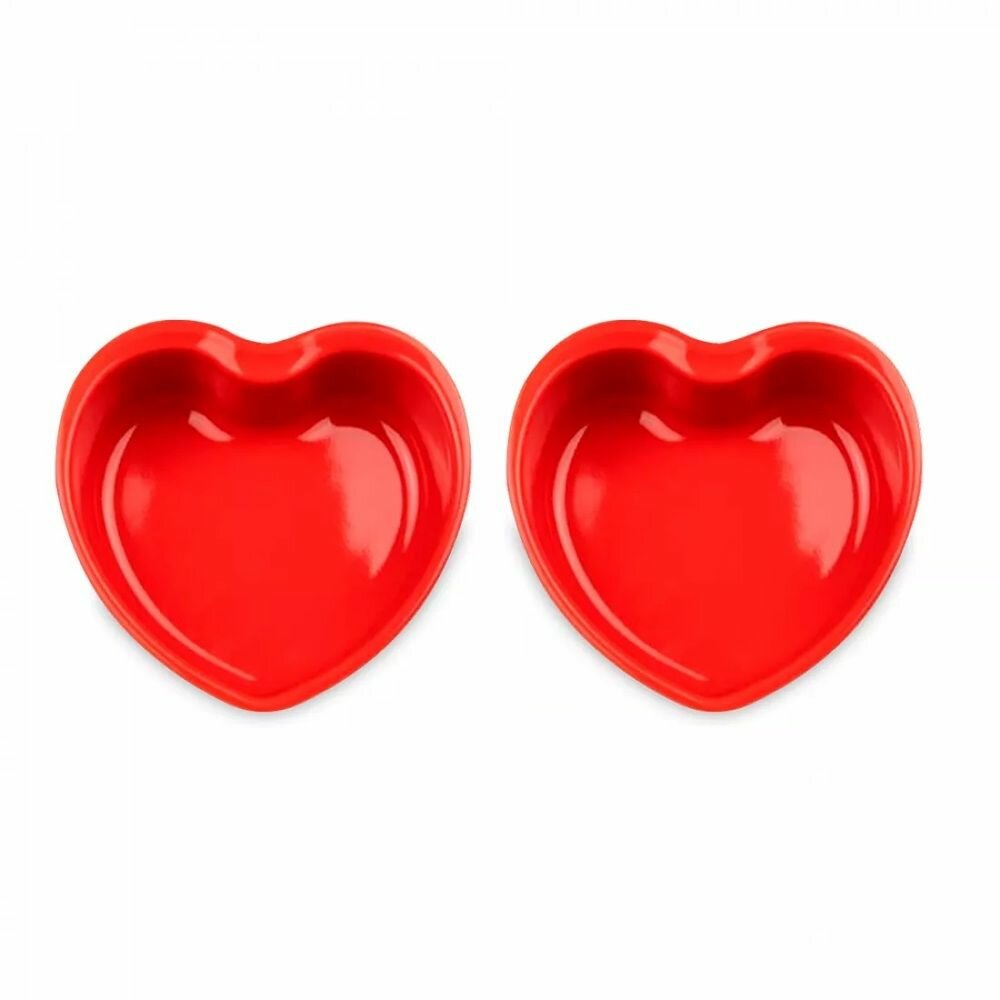 Набор форм для запекания Сердце Peugeot, 13.4х13.2 см, 2 шт.