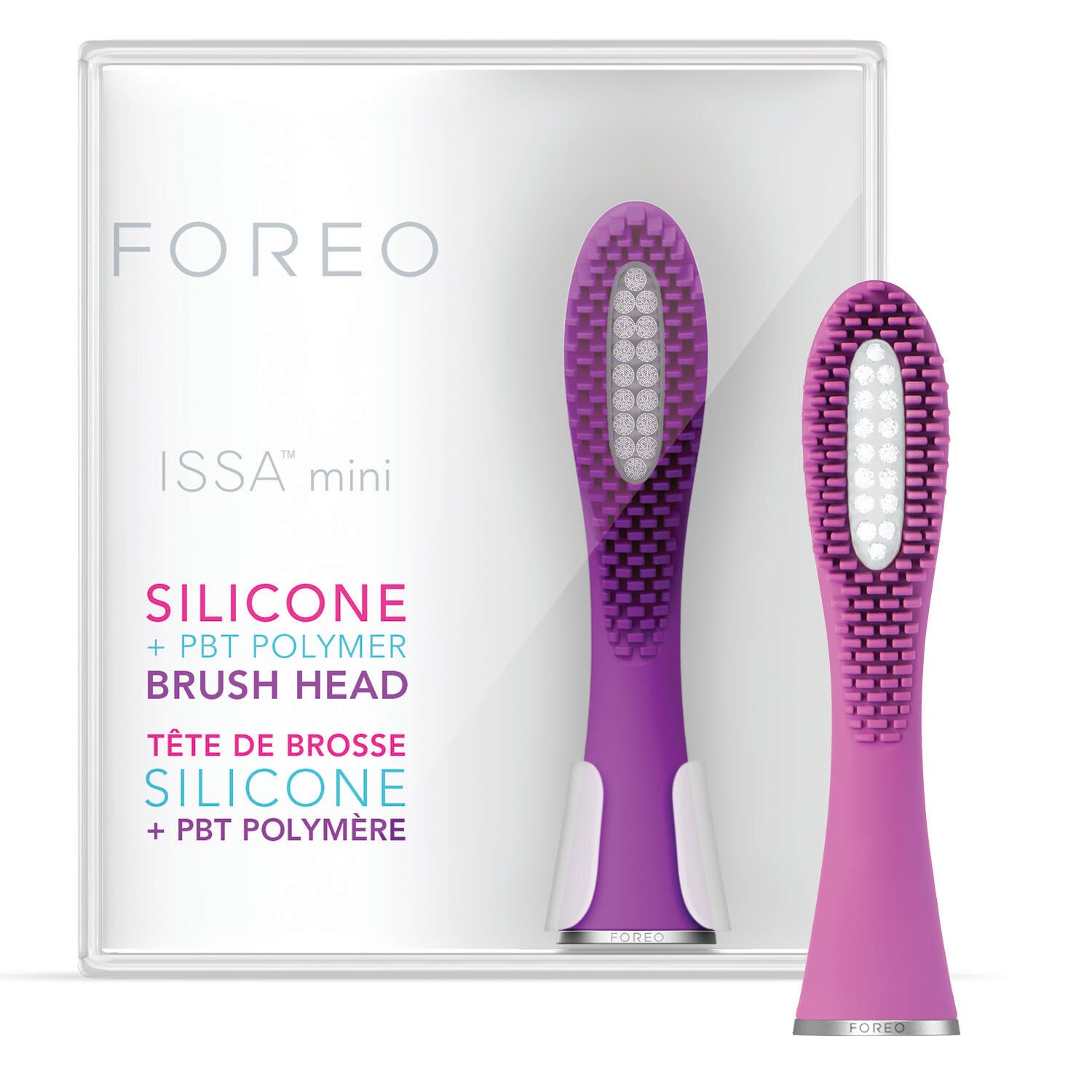 FOREO ISSA mini Сменная насадка для электрической щетки Enchanted Violet