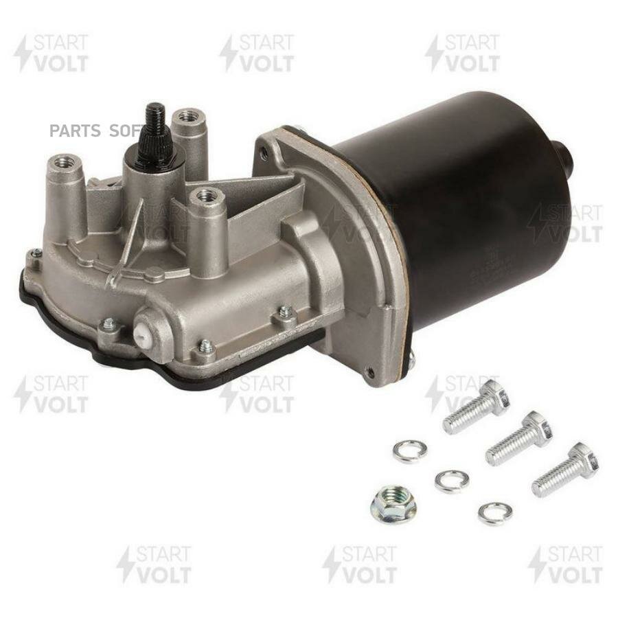 STARTVOLT VWF-1815 Моторедуктор стеклооч. для а/м VAG Golf II (83-)/100 (85-) (перед.) (VWF 1815) ()